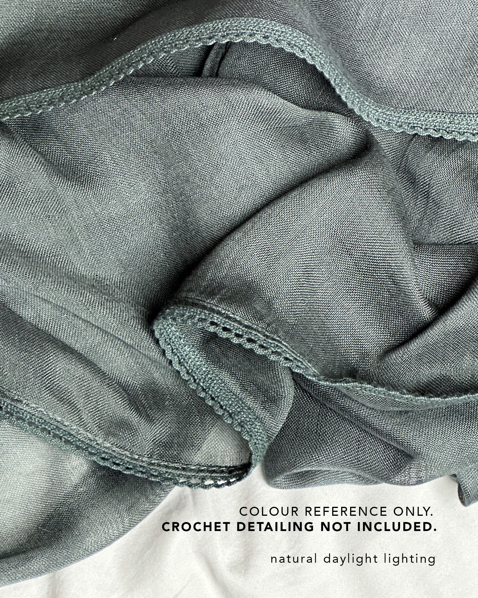 Lightweight, Fine Modal woven plain hijab, Green, Hajj and Umrah hijab ...