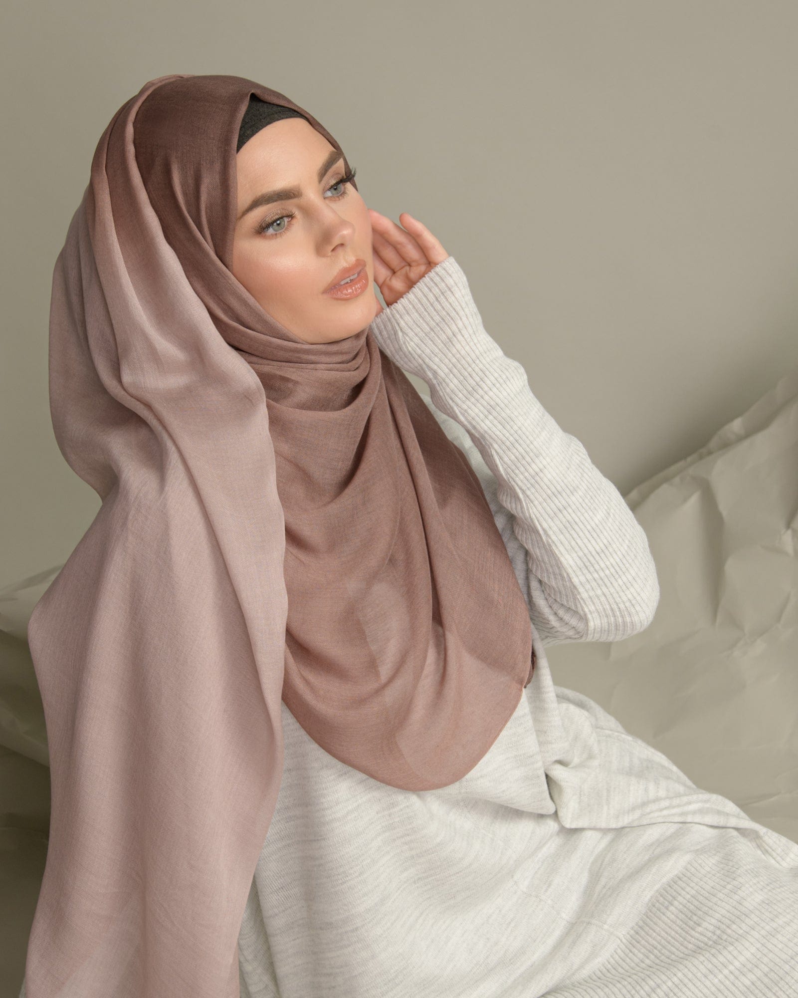 Shop Finely woven Modal fabric Hijabs, Exclusively designed by HĀNM