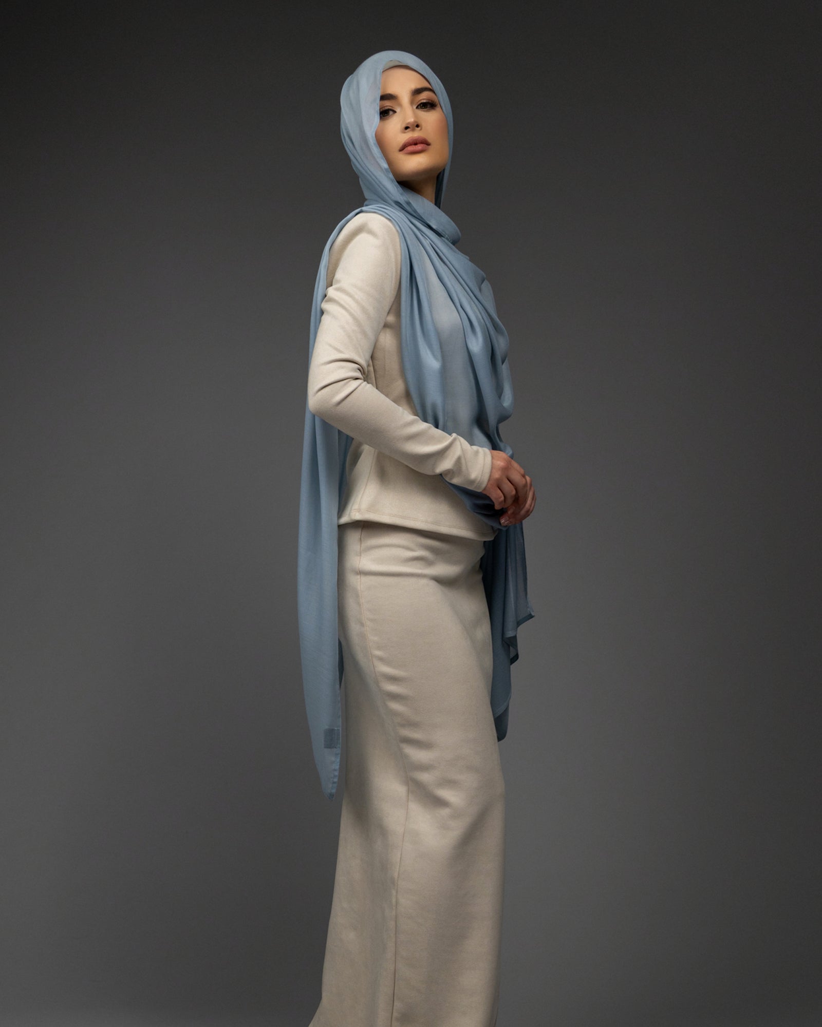 Fine Modal Hijab Fabric – Lightweight & Breathable by HĀNM