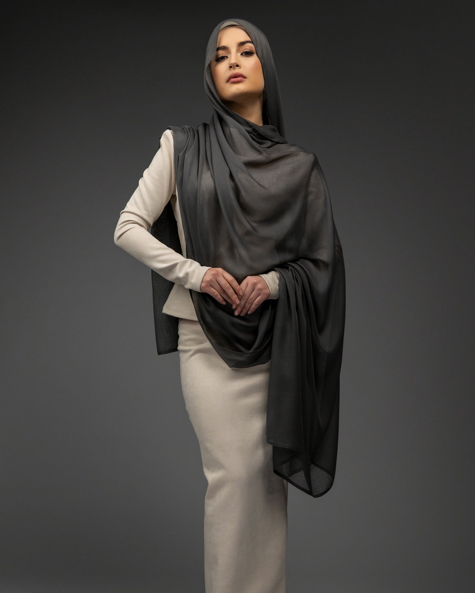 Fine Modal Hijab Fabric – Lightweight & Breathable by HĀNM
