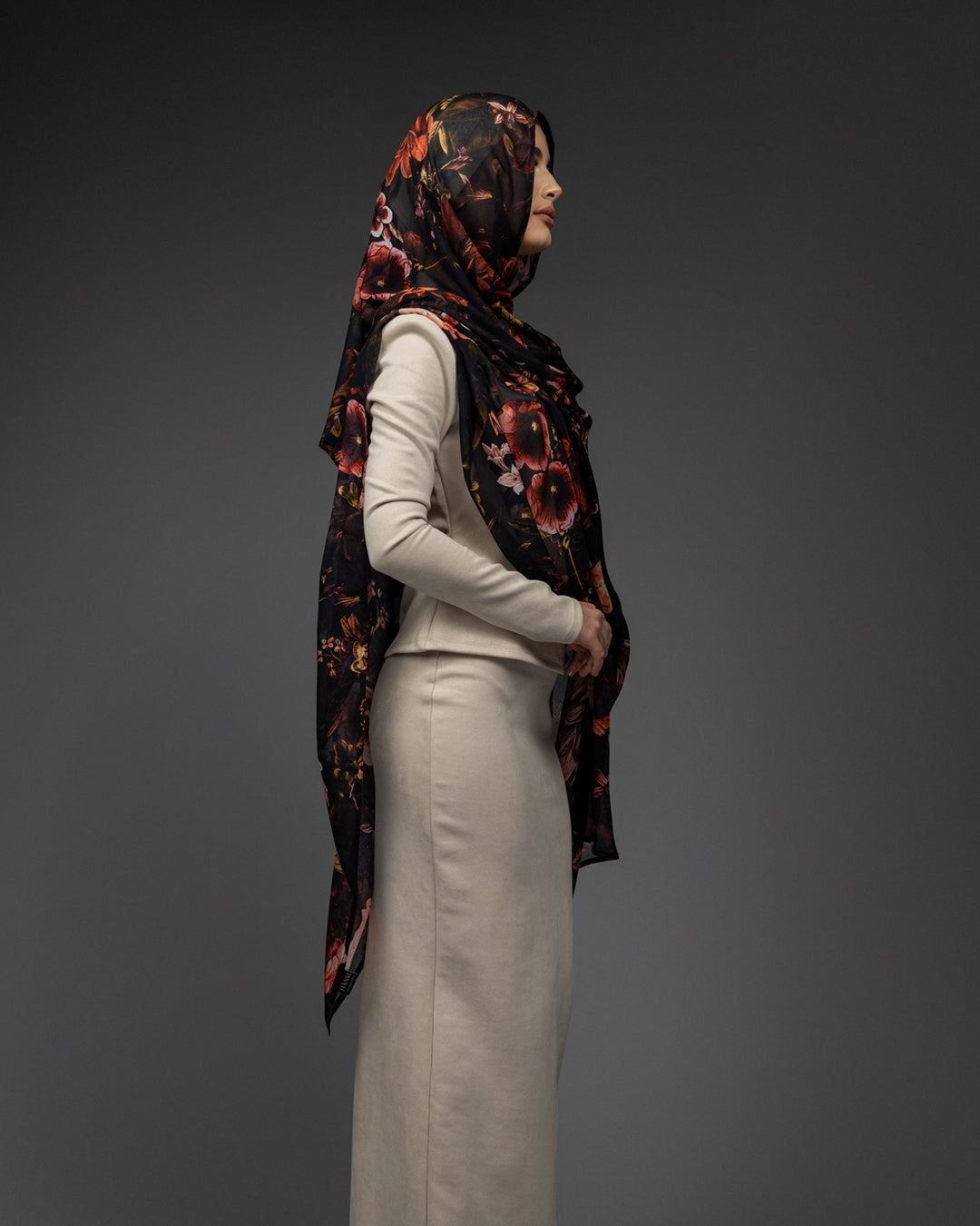 Fine Modal Hijab Fabric – Lightweight & Breathable by HĀNM
