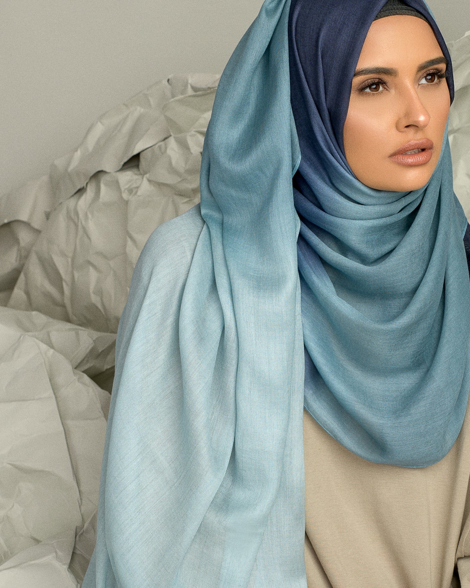 Shop Finely woven Modal fabric Hijabs, Exclusively designed by HĀNM